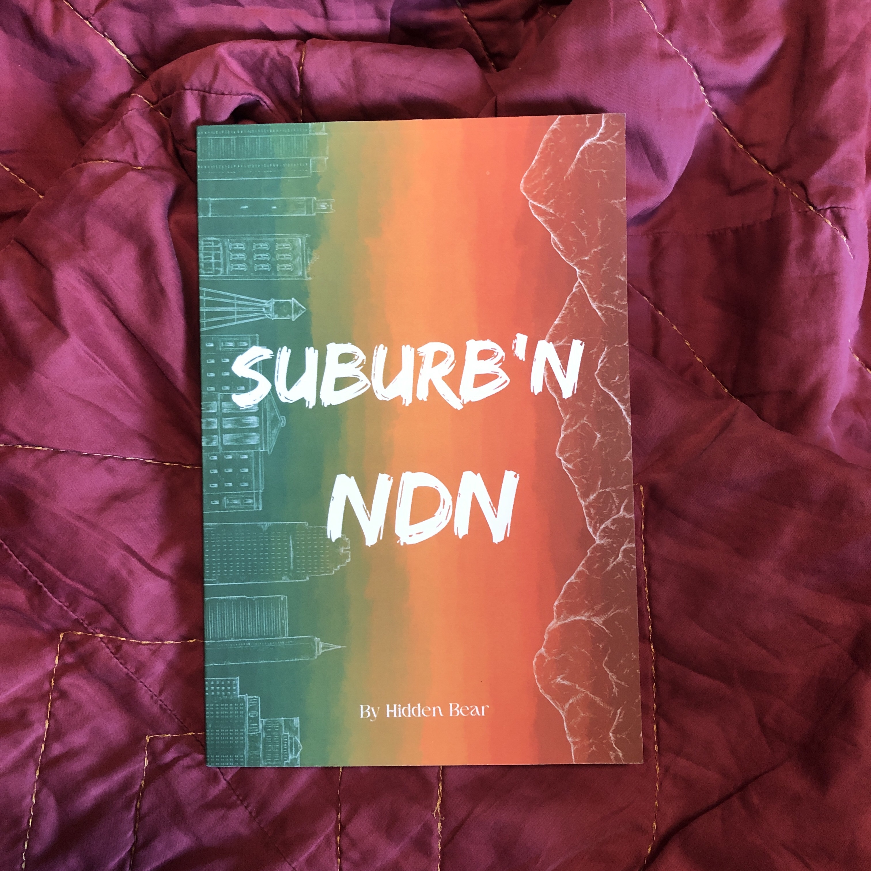 Book Review – Suburb’n ndn by Hidden Bear – Raw Earth Ink