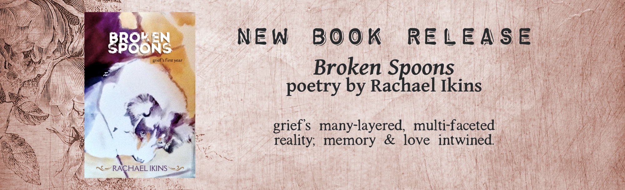 New Book – “Broken Spoons” poetry by Rachael Ikins – Raw Earth Ink